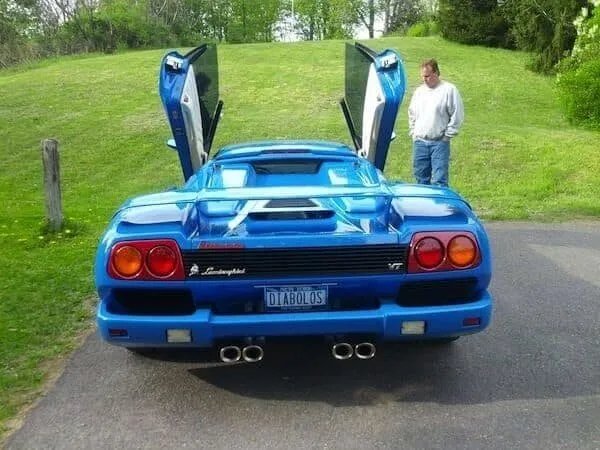 Donald Trump's 1997 Lamborghini Diablo - Luxury Branded