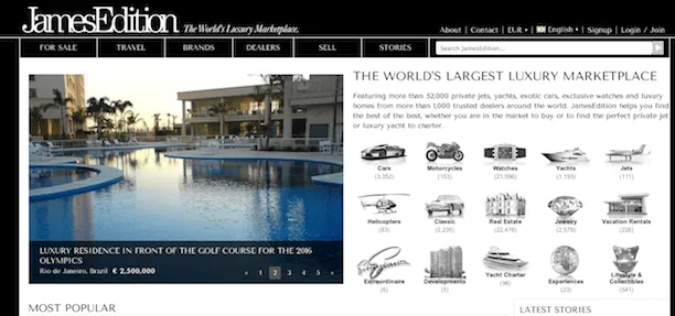 Interview with Johan Bengtsson Of JamesEdition.com