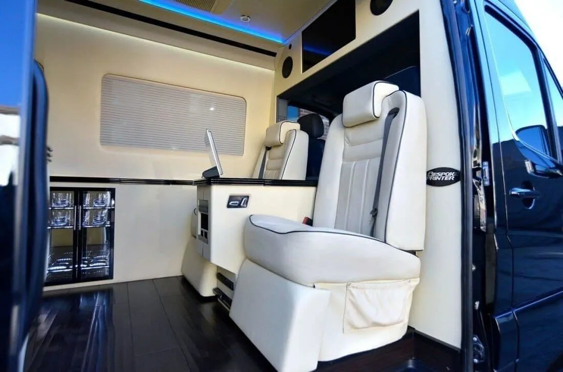 Tricked Out Mercedes-Benz Sprinter Van by Bespoke Coachworks