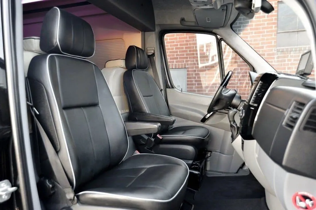 Tricked Out Mercedes-Benz Sprinter Van by Bespoke Coachworks