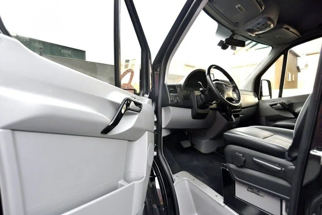 Tricked Out Mercedes-Benz Sprinter Van by Bespoke Coachworks