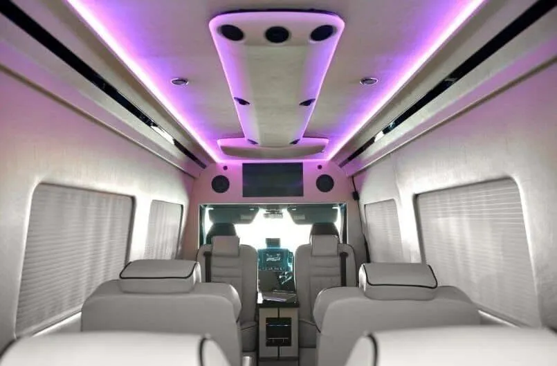 Tricked Out Mercedes-Benz Sprinter Van by Bespoke Coachworks