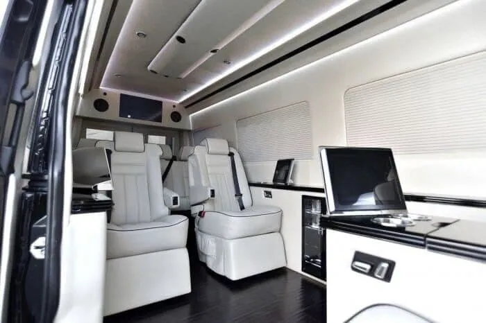 Tricked Out Mercedes-Benz Sprinter Van by Bespoke Coachworks